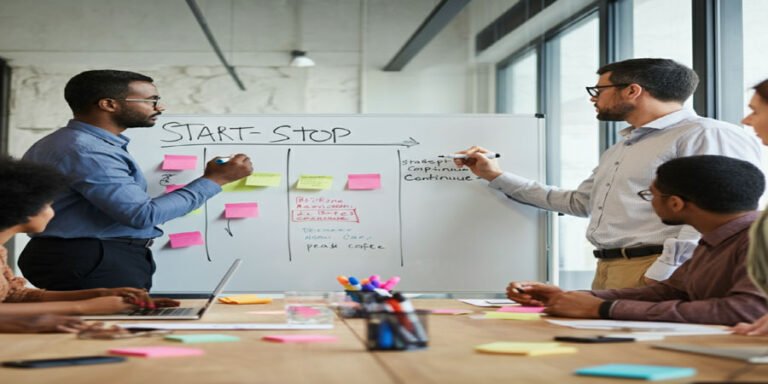 Start Stop Continue Exercise for Teams (With Debrief)